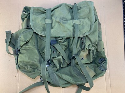 Vintage 60s 70s Vietnam War Era Alice LC-1 Field Pack Backpack Bag Army ...