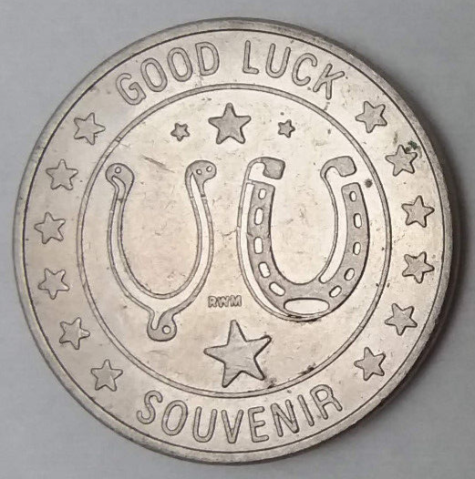 Good Luck Statue of Liberty Souvenir Coin Medal Token 28mm | eBay