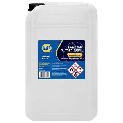 NAPA Liquid Brake cleaner - professional automotive maintenance - 25L ...