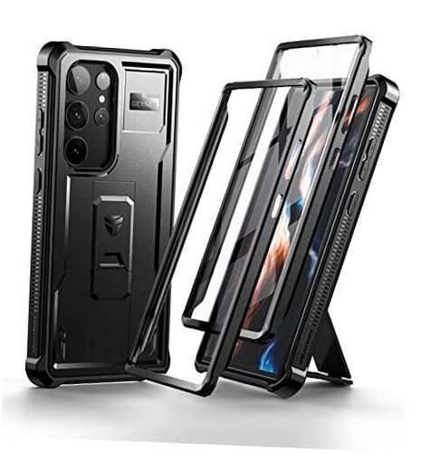 for Samsung Galaxy S23 Ultra Case, Double Front Frame & S23 Ultra ...