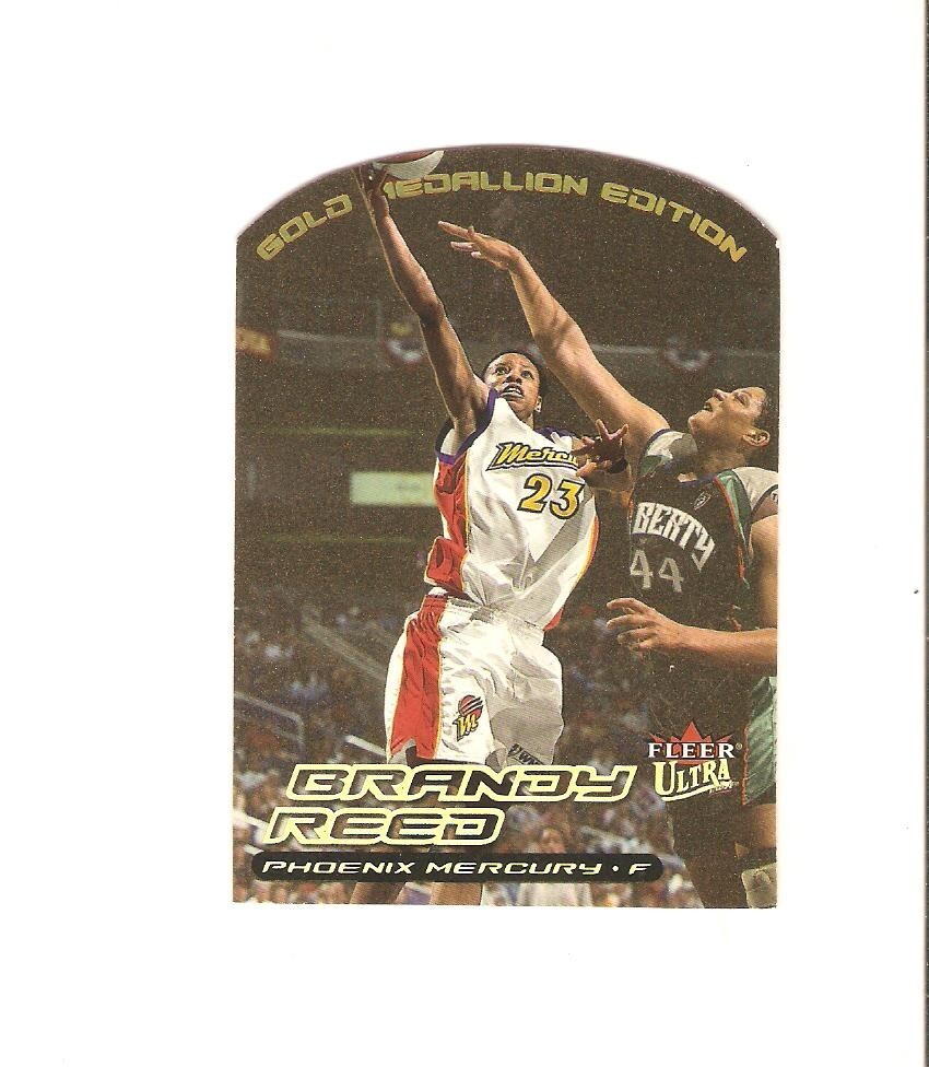 brandy reed 2000 ultra wnba gold,s.mississippi,san fran ca,phoenix ...