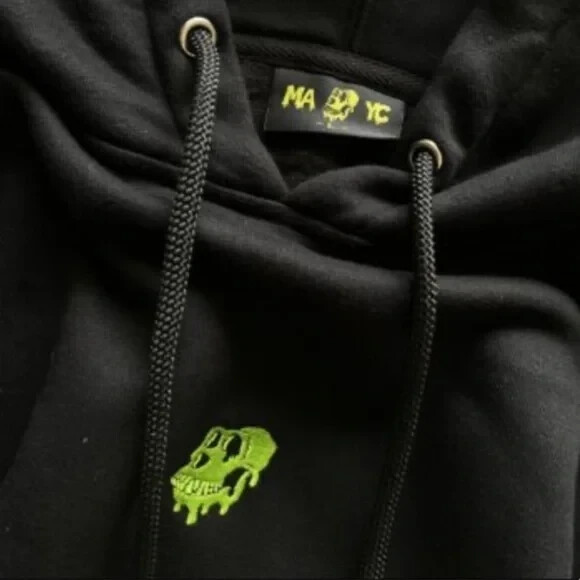 MAYC Mutant Ape Yacht Club SLIME Hoodie Size Large NEW BAYC never ...