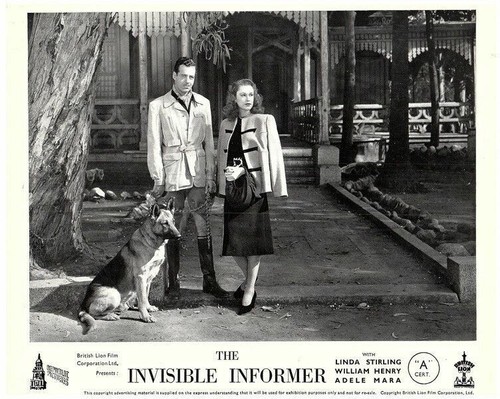 The Invisible Informer original Lobby Card linda Stirling William Henry ...