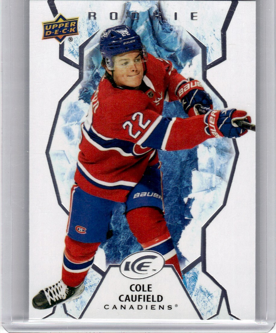 2021-22 Upper Deck Ice Cole Caufield RC Montreal Canadiens #122 | eBay