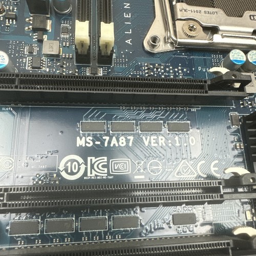Dell Alienware Area 51 R4 R5 X299 Motherboard MS-7A87 0N4R4N 0THJX5 ...