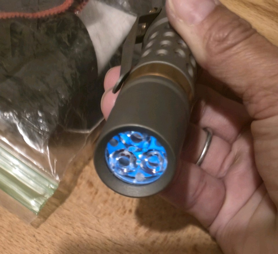 Barrel Flashlight Company Blasted Ti Copper Ring & Sleeve FAST SHIP! | eBay