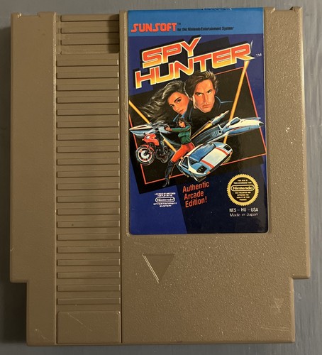 Spy Hunter (1987, Sunsoft) Nintendo Entertainment System, Tested, Game ...