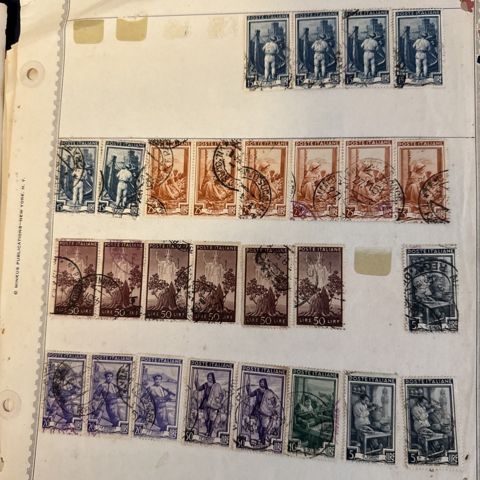 Harris Senior Statesman World Stamp Album/ The New World Wide Over 1000 ...