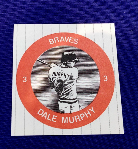 1984 7-11 DISC SQUARE PROOF PAPER PROOF DALE MURPHY NRMT-MT | eBay