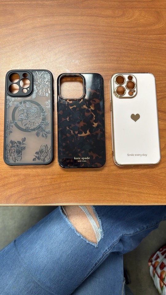 iPhone 15 Pro Max Cases 2 Cases No Marks 3rd Case Kate Spade Has Some ...