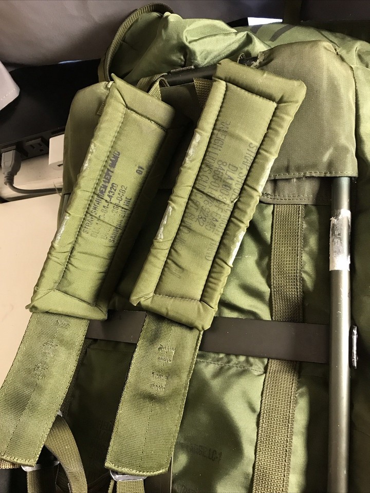 US Army Military LC-1 Large Field Pack Alice Backpack With Frame Waist ...