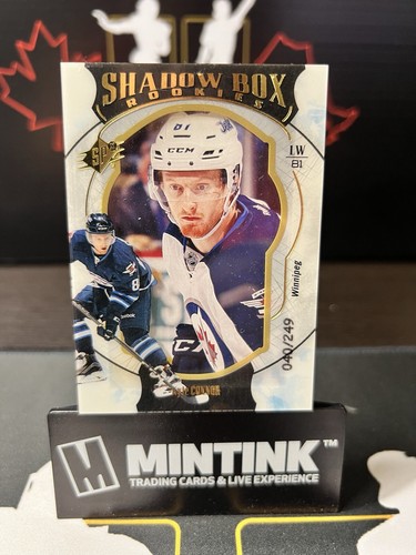 16-17 UD SPx Hockey Rookie Shadow Box Kyle Connor 40/249 Winnipeg Jets ...