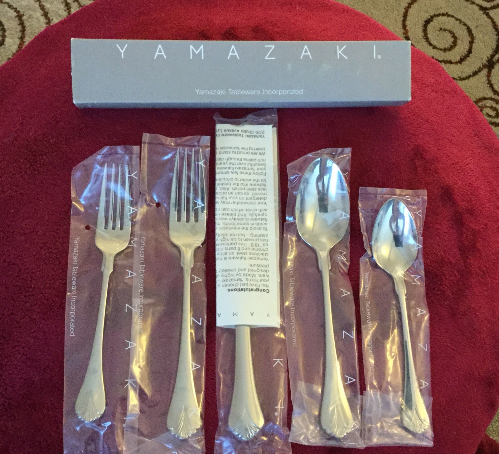 YAMAZAKI - CARA - *YOU CHOOSE - NEW - Stainless Flatware Silverware ...