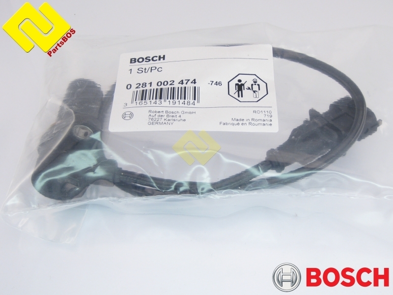 BOSCH 0281002474 ,0281002214 CRANKSHAFT SENSOR RPM ,for FIAT 468061280 ...