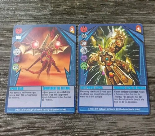 Bakugan Lot Of 2 Blue Ability 8/16McD & 3/16 McD | eBay