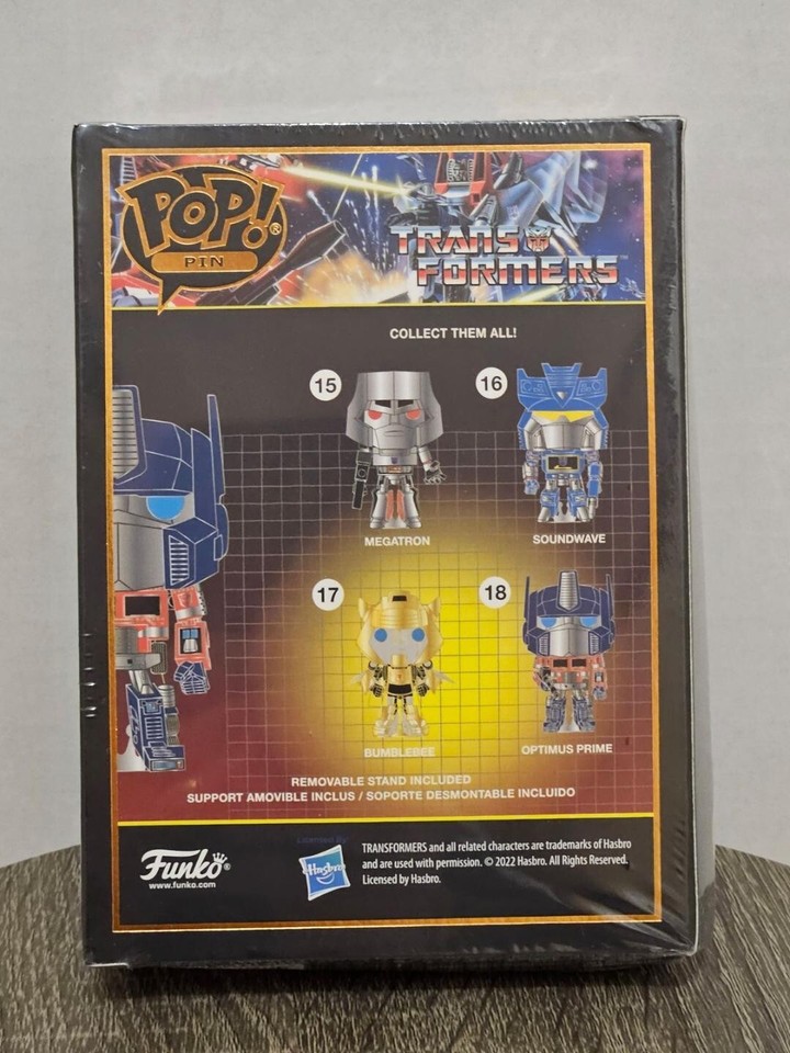 POP Pin Transformers - Generation One Autobot Leader Optimus Prime ...