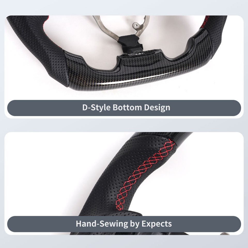Hydro Dip Steering Wheel Carbon Fiber Fit Lexus IS250 IS300 IS350 IS F ...