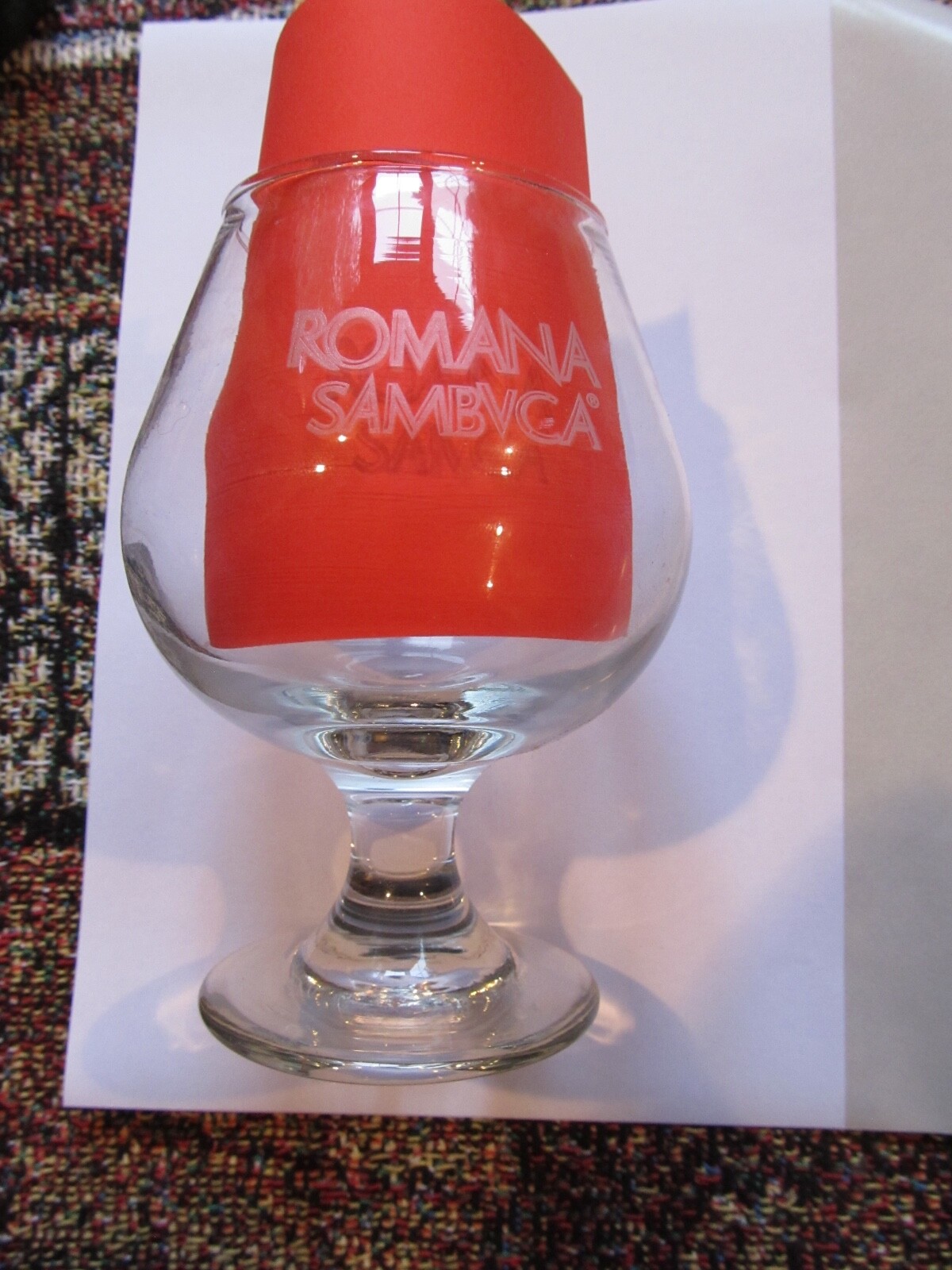 10 x Romana Sambuca Sambvca Snifter Glass Aprx. 4.5"H 3.5"W 8oz Bar ...
