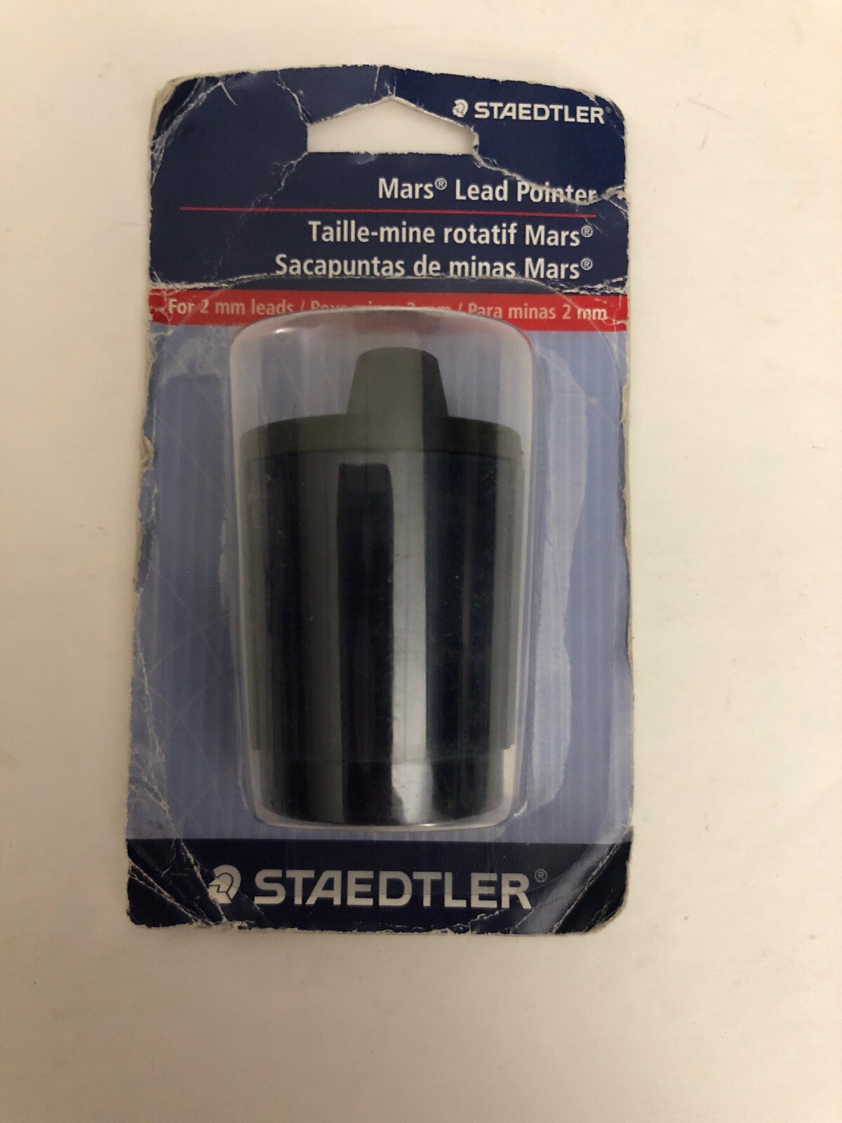 Staedtler Mars Lead Pointer Rotary Tub Sharpener 2mm 2 Mm 502 Bk ...