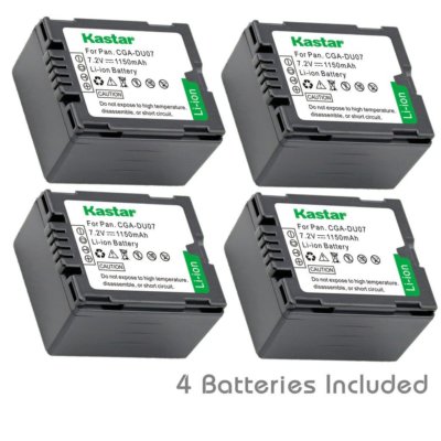 CGA-DU07 CGR-DU06 Battery for Panasonic SDR-H18 H20 H28 H48 H68 H200 ...