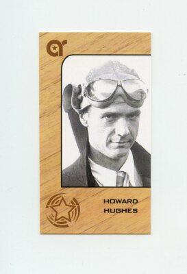 #TN16752 HOWARD HUGHES Famous Personalities Card | eBay