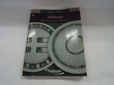 Hollander Interchange wheel cover manual 77th EDITION 2011 | eBay
