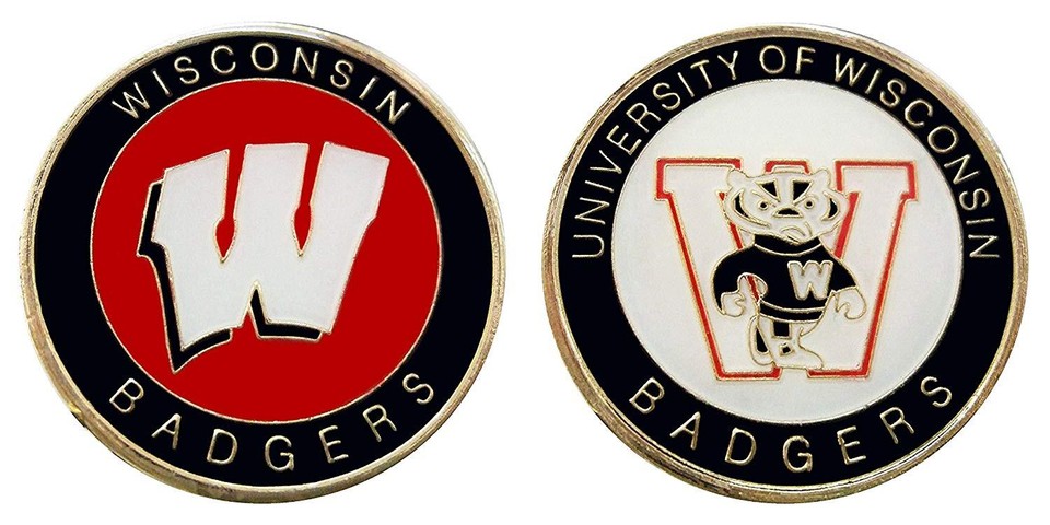 University of Wisconsin “Badgers” Collectible Challenge Coin - Logo ...