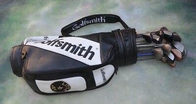 Mixed Golf Club Lot With GolfSmith Golf Bag_Bad Boy_Golfsmith_ProStaff ...