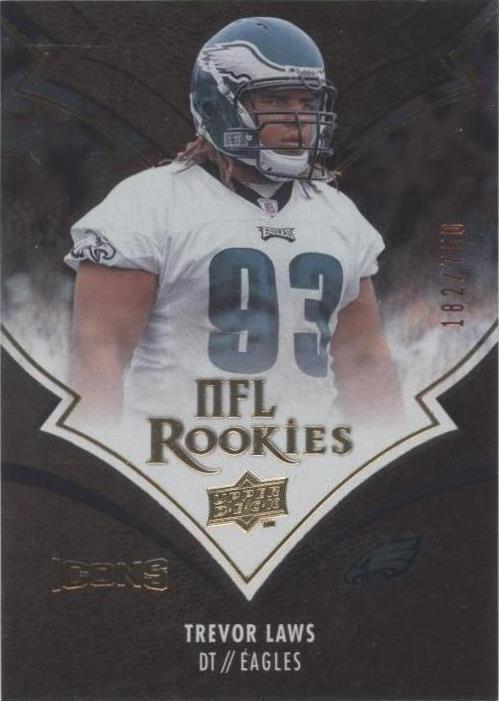 2008 Upper Deck Icons - Trevor Laws #196 /750 (RC) for sale online | eBay