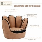 Kids Sofa Five Finger Baseball Armrest Chair Couch Children Living Room ...