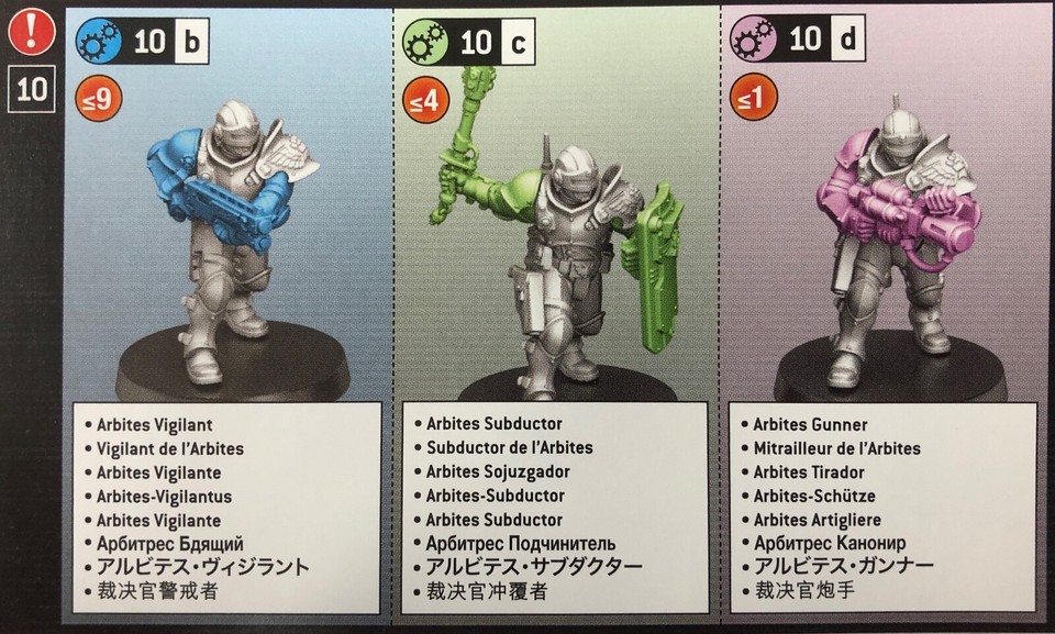 ADEPTUS ARBITES VIGILANT MELTA GUNNER EXACTION SQUAD KILL TEAM IMPERIAL ...