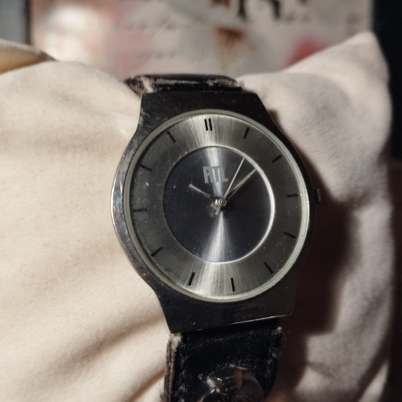 Montre promotionnelle RTL homme bracelet d'origine vintage avec ...