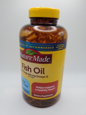 Nature Made Fish Oil 1200mg, (360mg Omega 3) - 300 Softgels ...