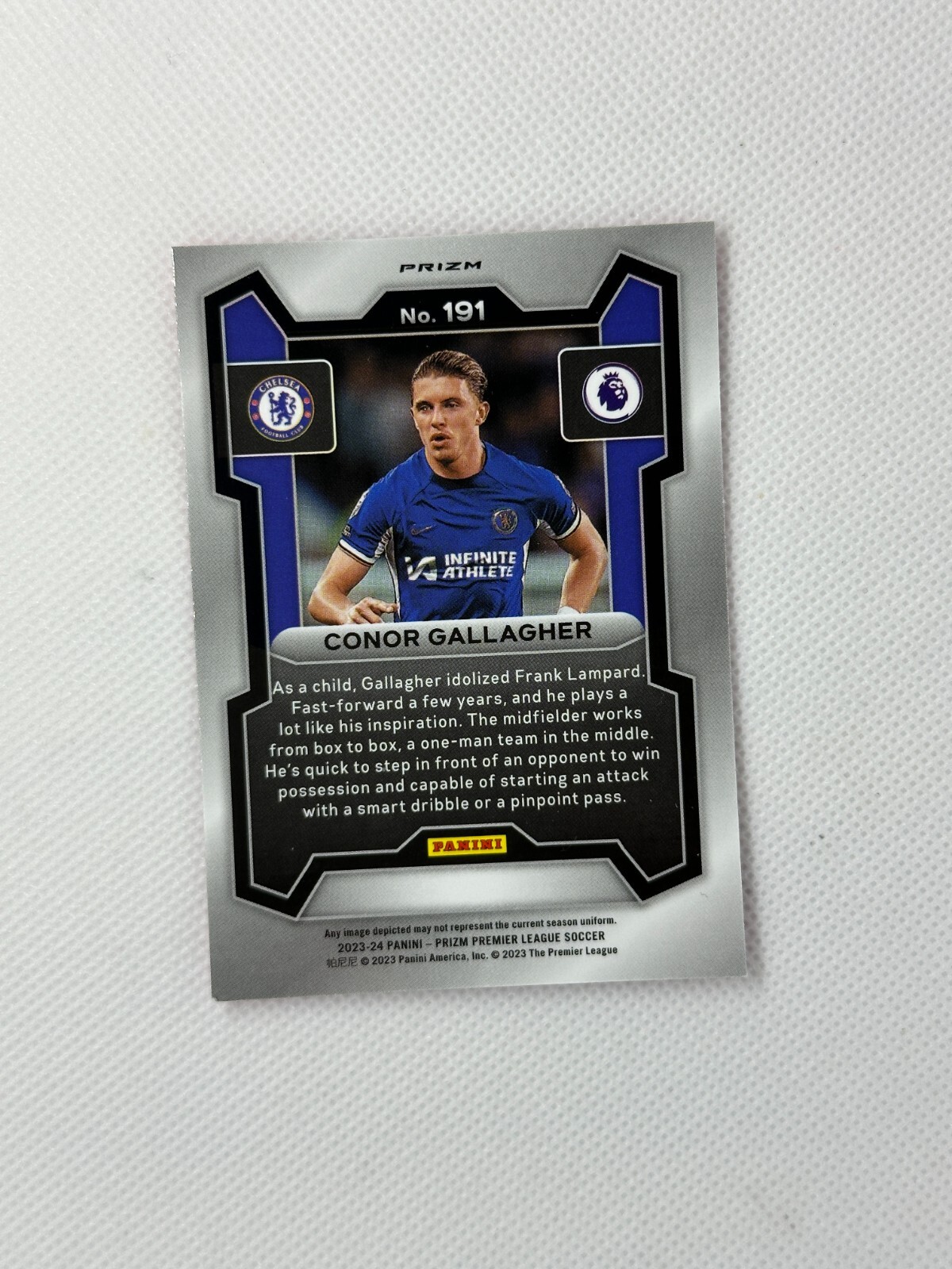 2023-24 Prizm Premeir League - Connor Gallagher - Pink Mosaic Prizm ...