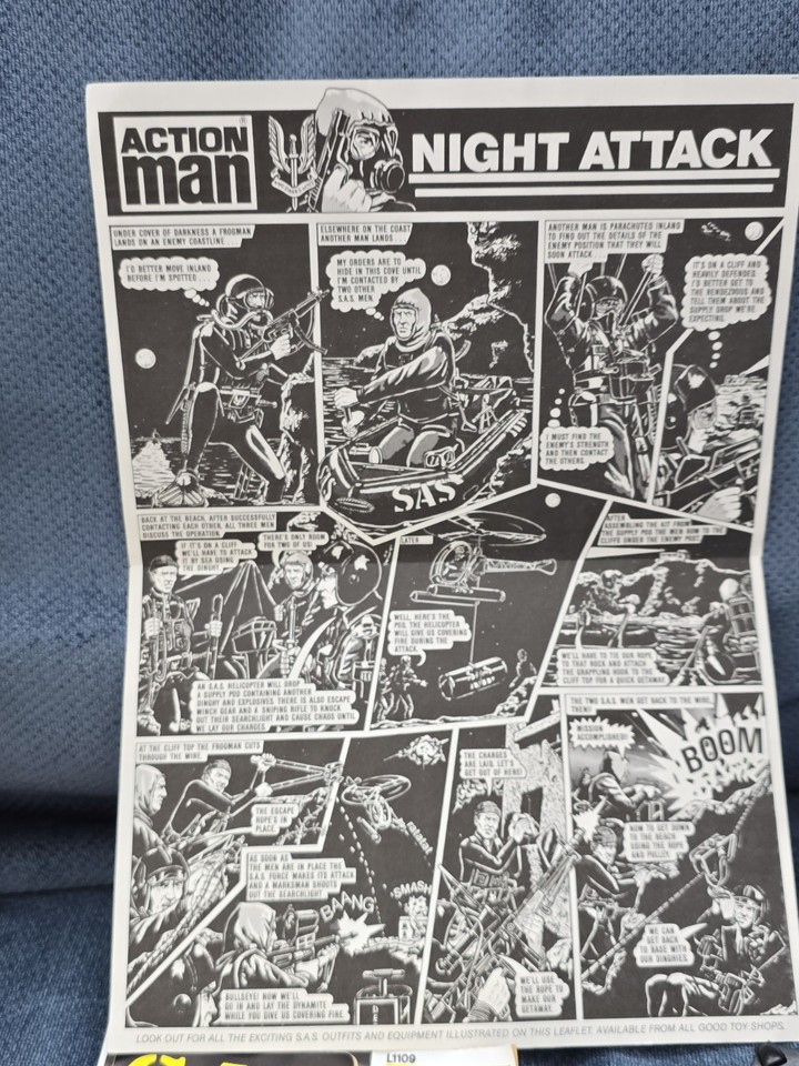 Vintage Action Man Sas Secret Mission Boxed. Palitoy. | eBay UK