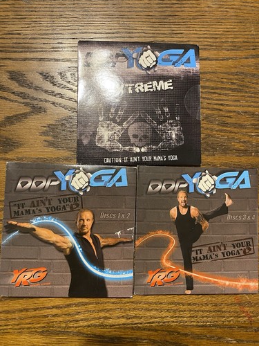 DDP Yoga YRG DVD Diamond Dallas Page FItness Missing Disc 1 Rare Oop ...