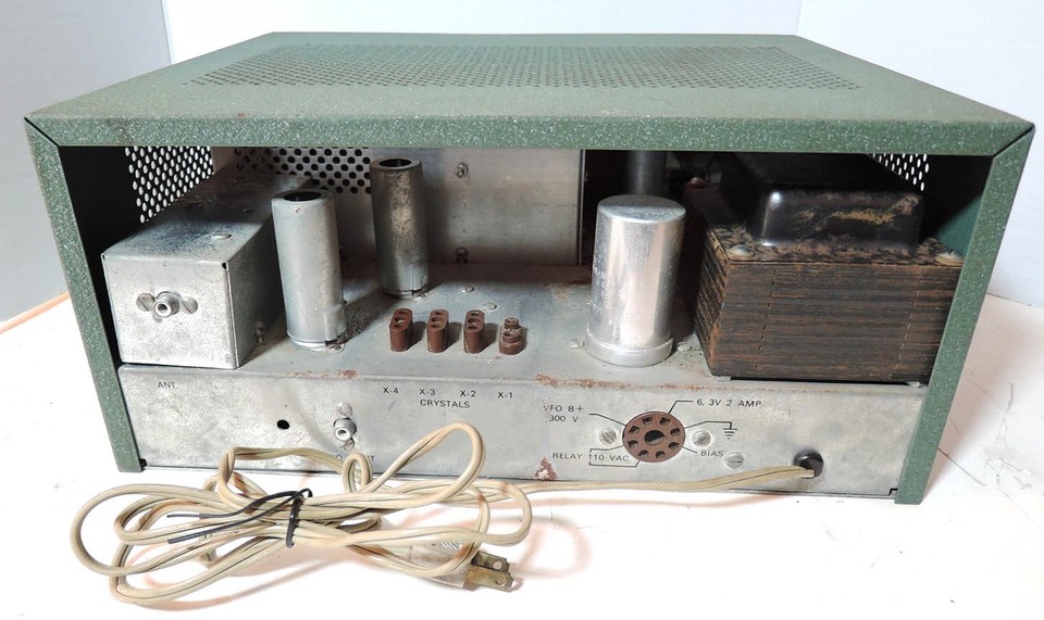 VINTAGE HEATHKIT AM/CW HAM RADIO TRANSMITTER MODEL DX-60B POWERS ON | eBay