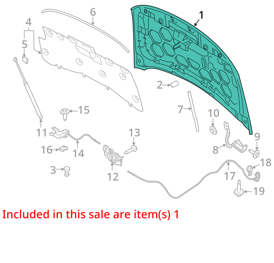 15-18 LINCOLN MKC FRONT HOOD PANEL BONNET SILVER SAND PAINT CODE SK | eBay