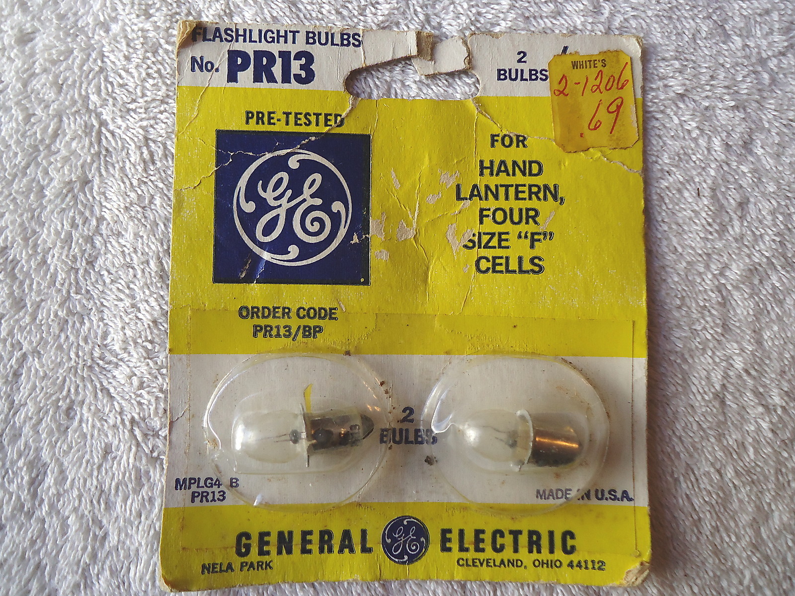 Lot Of 2 Packs Of Bulbs,1,Vintage GE PR13 1,RTH T4-JC " NIP " AWESOME ...