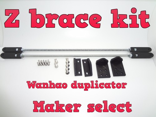 XD Wanhao Duplicator Monoprice Maker Select front Z brace kit 3d ...
