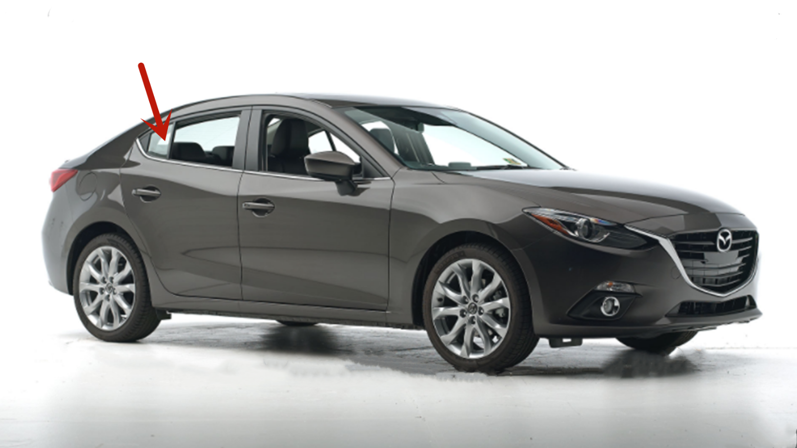 Fits 2014-2018 MAZDA 3 Passenger Right Side Rear Vent Window Glass for ...