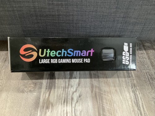 UtechSmart RGB Soft LED Gaming Mouse Pad - Black | eBay