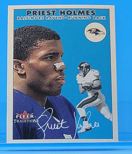 Priest Holmes, RB - Fleer - Tradition / Skybox - Ravens, 2000 - #64 | eBay