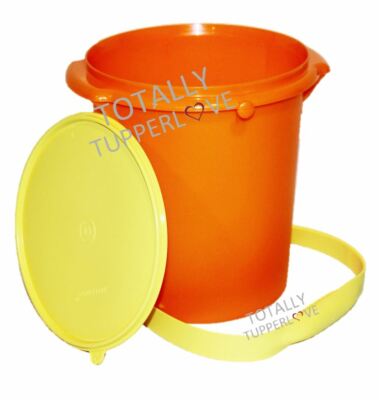 Tupperware Bucket 8 Liter Jumbo XL Canister with Cariolier Handle ...