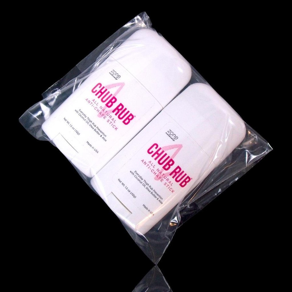 2-Pack, Chub Rub Zone Naturals Anti-Chafe Stick Red Bumps Thighs New ...