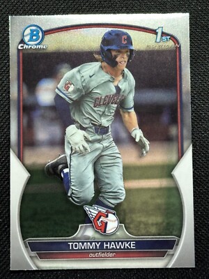 Tommy Hawke 1st Bowman 2023 Bowman Chrome Draft # BDC-141 | eBay