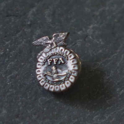 Vintage Screwback Pin FFA Future Farmers America Vocational Agriculture ...