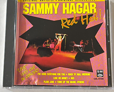 Sammy Hagar Red Hot CD Live 77775724523| eBay