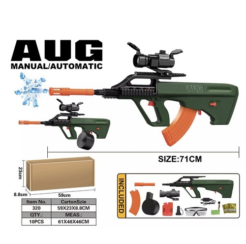 Rifle Aug full auto rechargeable electric gel ball gun | eBay
