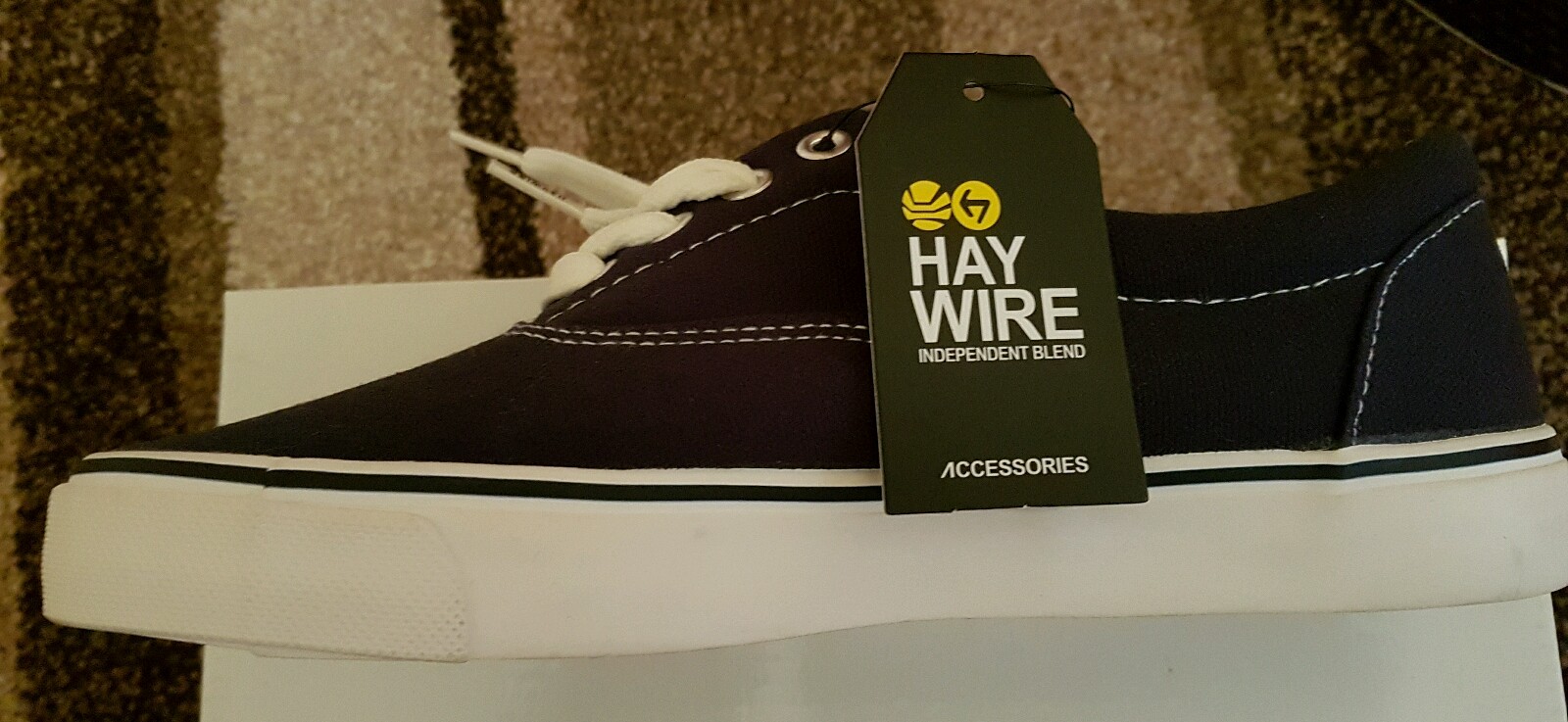 Haywire Plimsolls uk size 4 BNWT | eBay